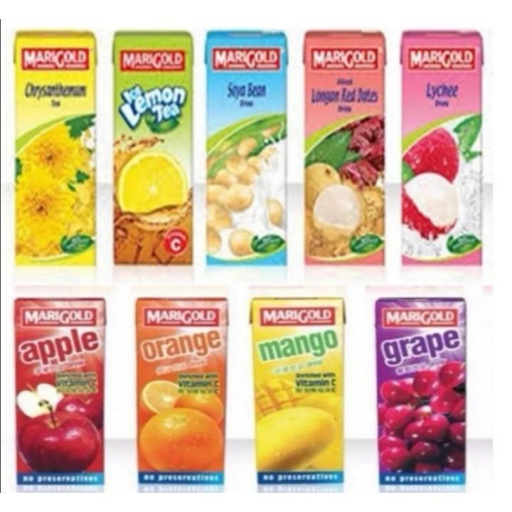 Marigold Fruit Drink ( 24 x 250ml ) 1 Carton | Shopee Malaysia