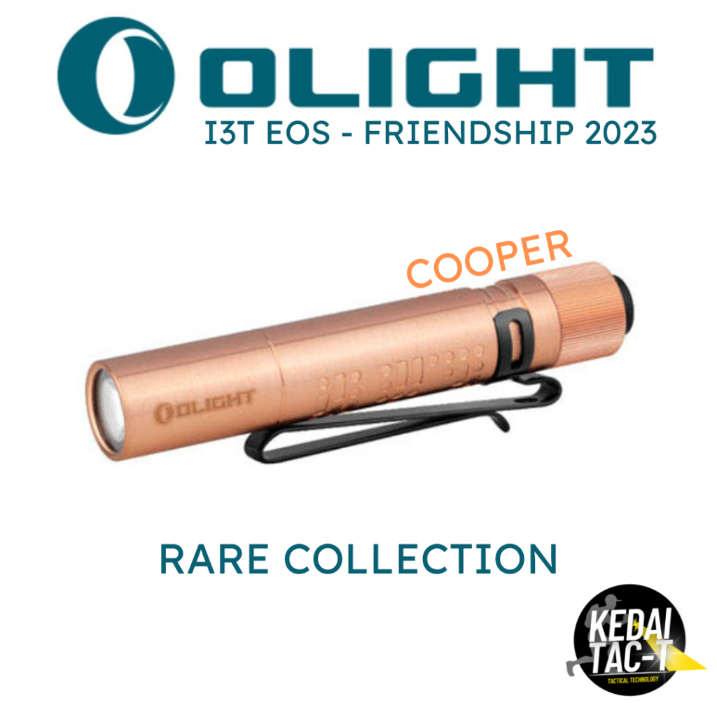 Olight i3T EOS - Friendship 2023 - COPPER - (RARE COLLECTION) EDC ...