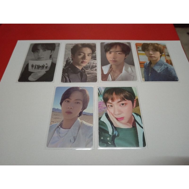 BTS KIM SEOK JIN OFFICIAL PHOTOCARD | Shopee Malaysia