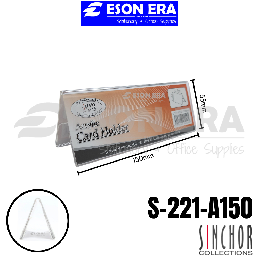 Sinchor Acrylic Stand V Shape & L Shape Display Stand / Meeting Stand ...