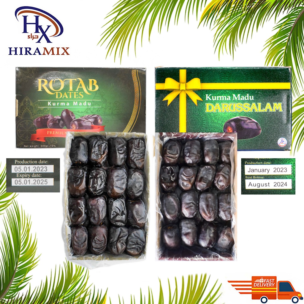 Kurma Madu Rotab kurma Lembut Kurma Mazafati Dates 600g+ | Shopee Malaysia