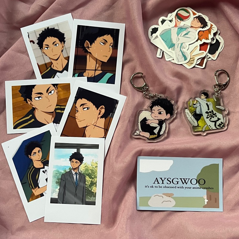 Anime Haikyuu Gift Set Boxes Kageyama Oikawa Kuroo Kenma Bokuto Akaashi ...