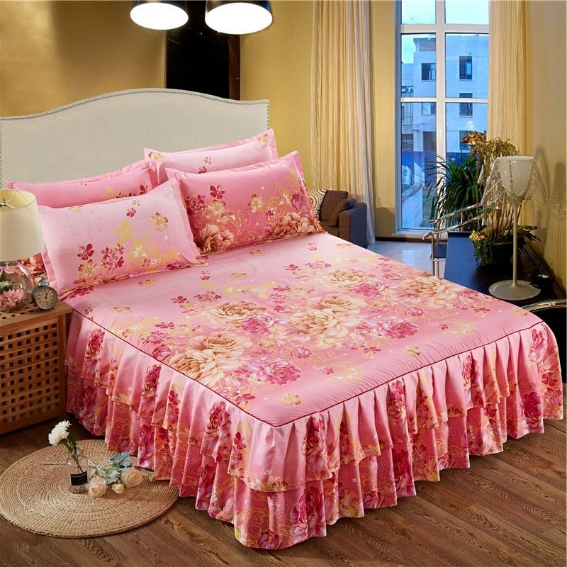 🔥CLEAR STOK🔥Super Sales 3 In 1 Cadar Bedsheet Set Queen/King/Single ...