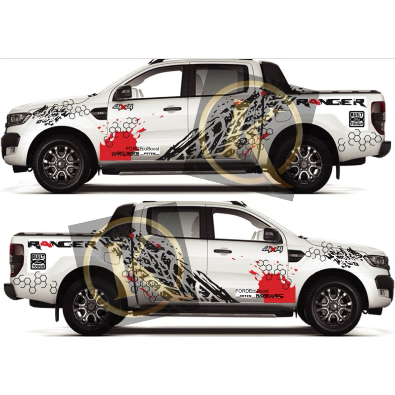 [4X4 Series]K500# Universal 4x4 Truck High Quality Body Stickers ...