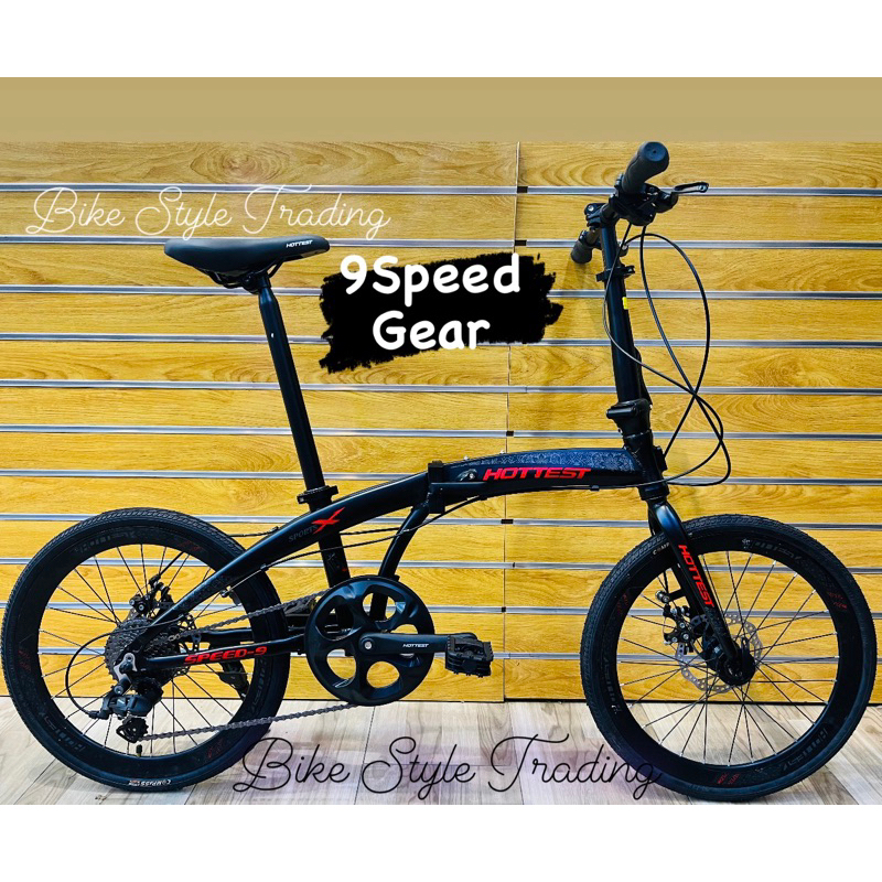 FOLDING BIKE 20" HOTTEST 9SPEED ALLOY FRAME / BASIKAL LIPAT - 2001 / ...