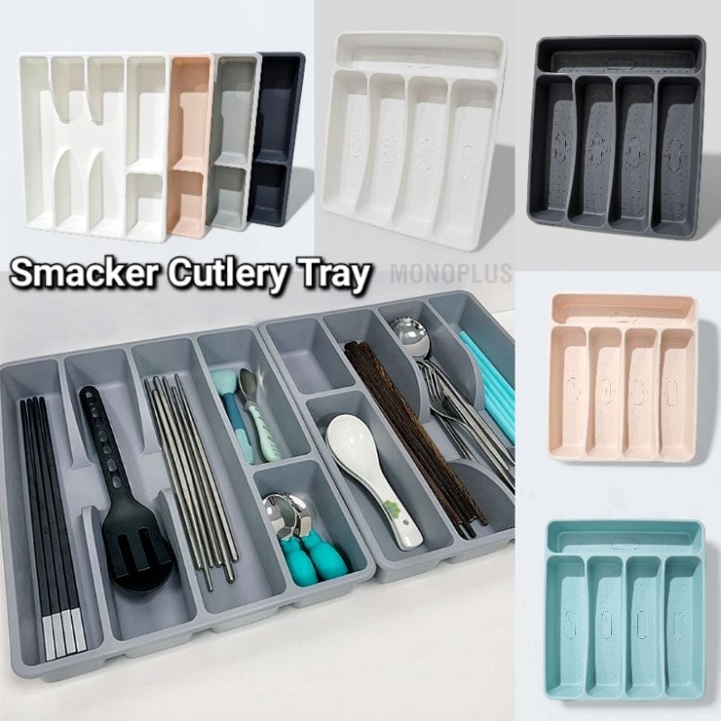 Smacker Cutlery Tray Drawer Insert Organizer 31X26CM TRAY FOR SPOON ...