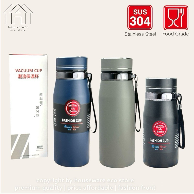 Stainless Steel SUS304 Thermos Bottle Coffee Travel Tumbler Water ...