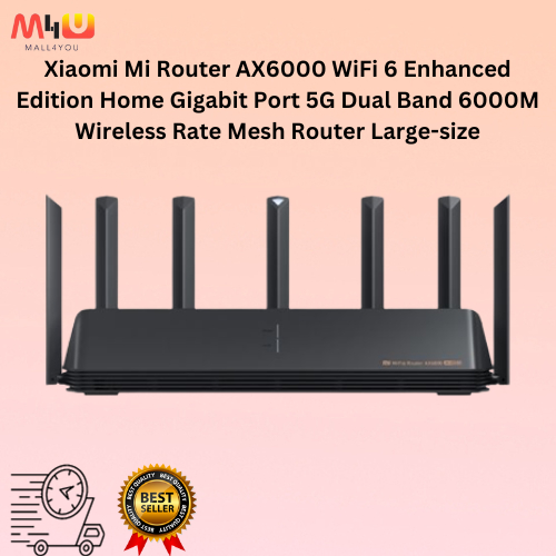 Xiaomi Mi Router AX6000 WiFi6 Enhanced Edition Home Gigabit Port 5G ...