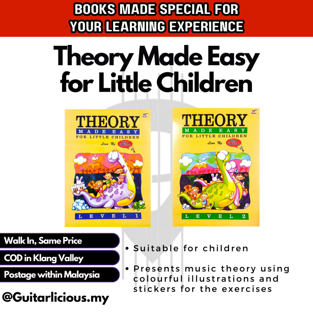 Theory Made Easy for Little Children by Lina Ng ( Level 1 - Level 2 ...