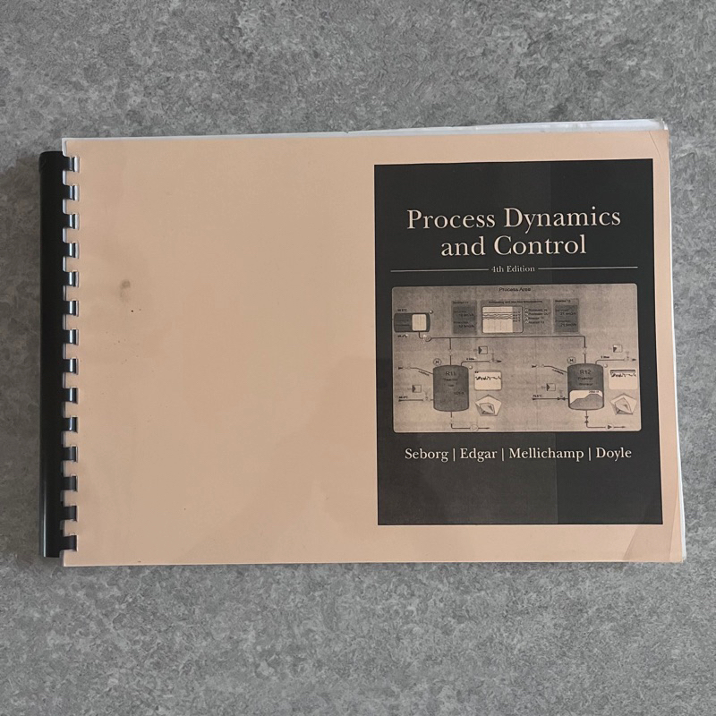 Process Dynamics and Control 4th Ed. (Photocopy) | Shopee Malaysia