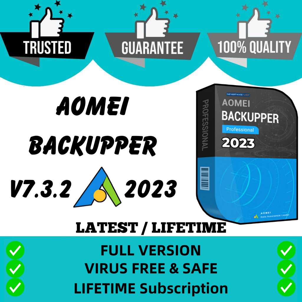 AOMEI Backupper TE Plus v7.3.2 Latest 2023 Lifetime For Windows ...