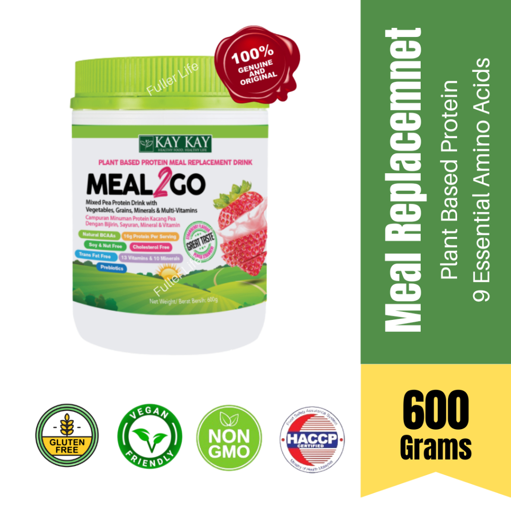 KAY KAY Meal @ Go (600g) | Meal Replacement Plant Based Protein Drink ...