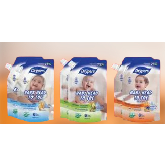 Drypers Head To Toe Value Pack 500mlx2 | Shopee Malaysia