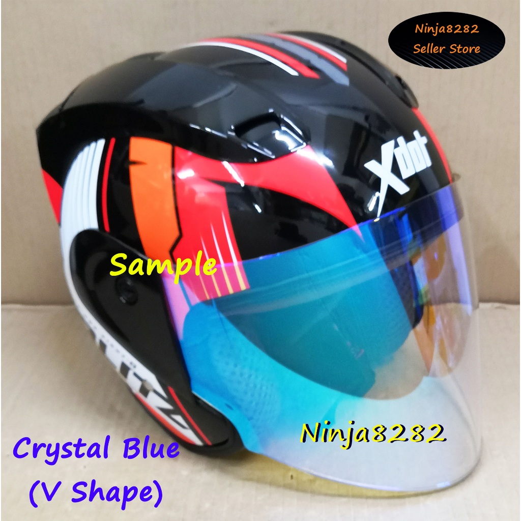 HELMET XDOT G518B BLITZ - JAPAN YELLOW (SIRIM APPROVED) KHI SWAN LTD ...