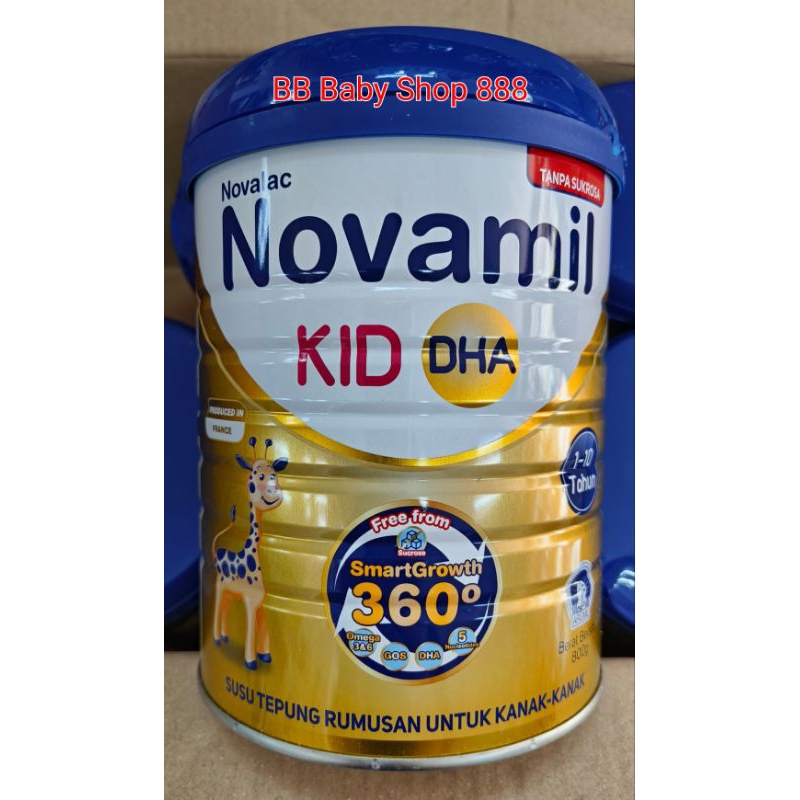 Novamil KID DHA Growing Up Milk (800g) 📢Buy 6 tin get 1 Freegift 🥳 ...