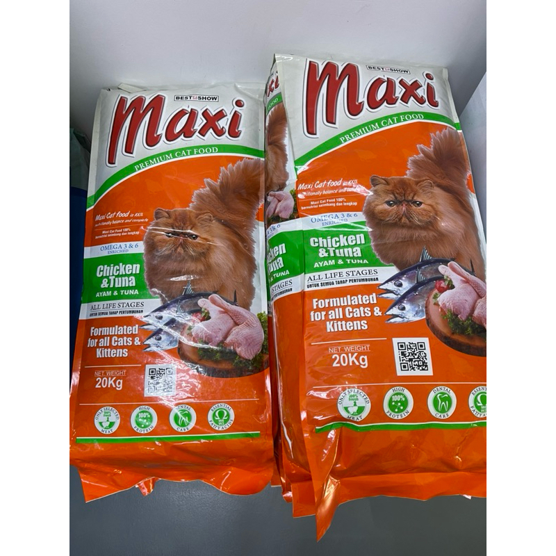 MAXI 20kg - Chicken and Tuna | Shopee Malaysia