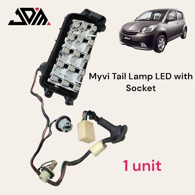 Myvi 2004 ~ 2011 Tail Lamp LED with Socket Original Part [ READY STOCK ...
