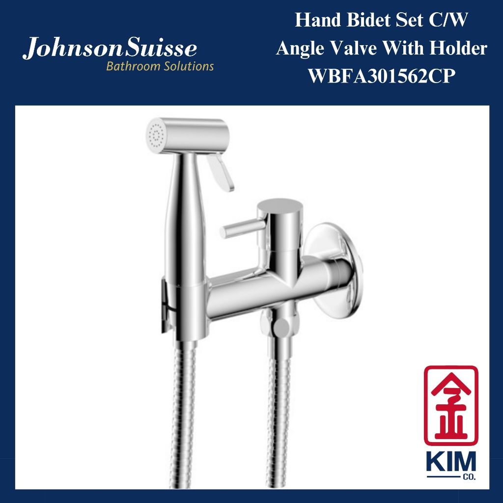 Johnson Suisse Hand Bidet Spray Set Cw Angle Valve (WBFA301562CP ...