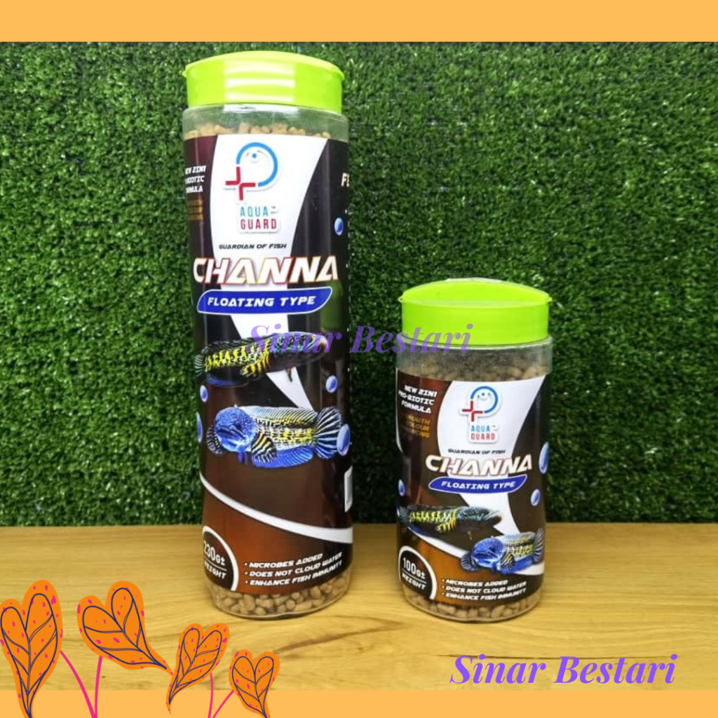 Aqua Guard Channa High Protien 46% palet aquaguard MAkanan ikan fish ...