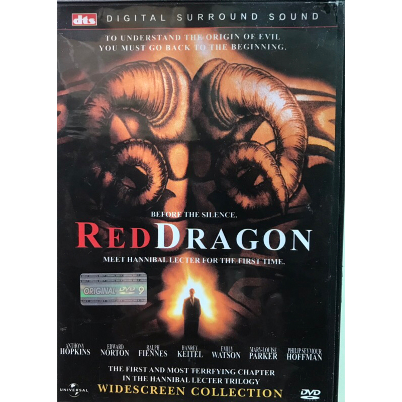 Anthony Hopkins DVD Movie: Red Dragon | Shopee Malaysia