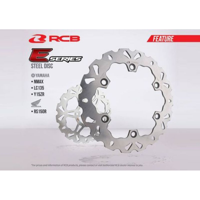 RCB DISC E-SERIES LC135/Y15/Y16/RS/RSX150/CLICK/BELANG150 💯% ORIGINAL ...