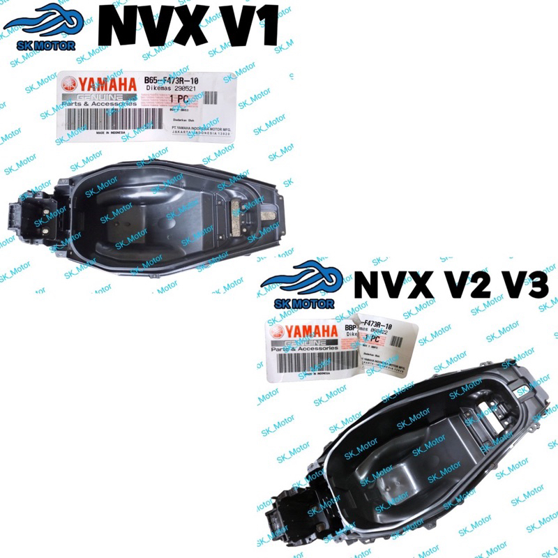 Yamaha NVX155 NVX V1 V2 V3 Original Luggage Box / Tool Box / Tong Bawah ...