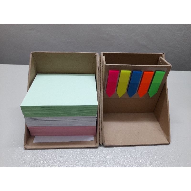 Muda Sticky Notes + Notepad Box Set (Design 1) | Shopee Malaysia