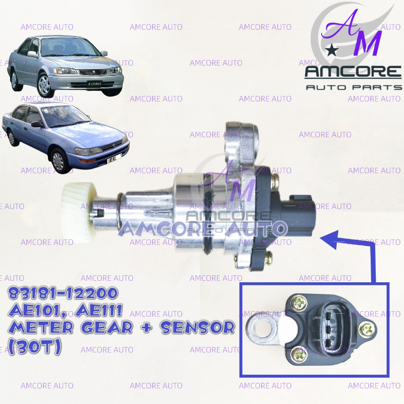 TOYOTA COROLLA AE101 / AE111 (30T) - SPEEDOMETER SENSOR WITH GEAR ...