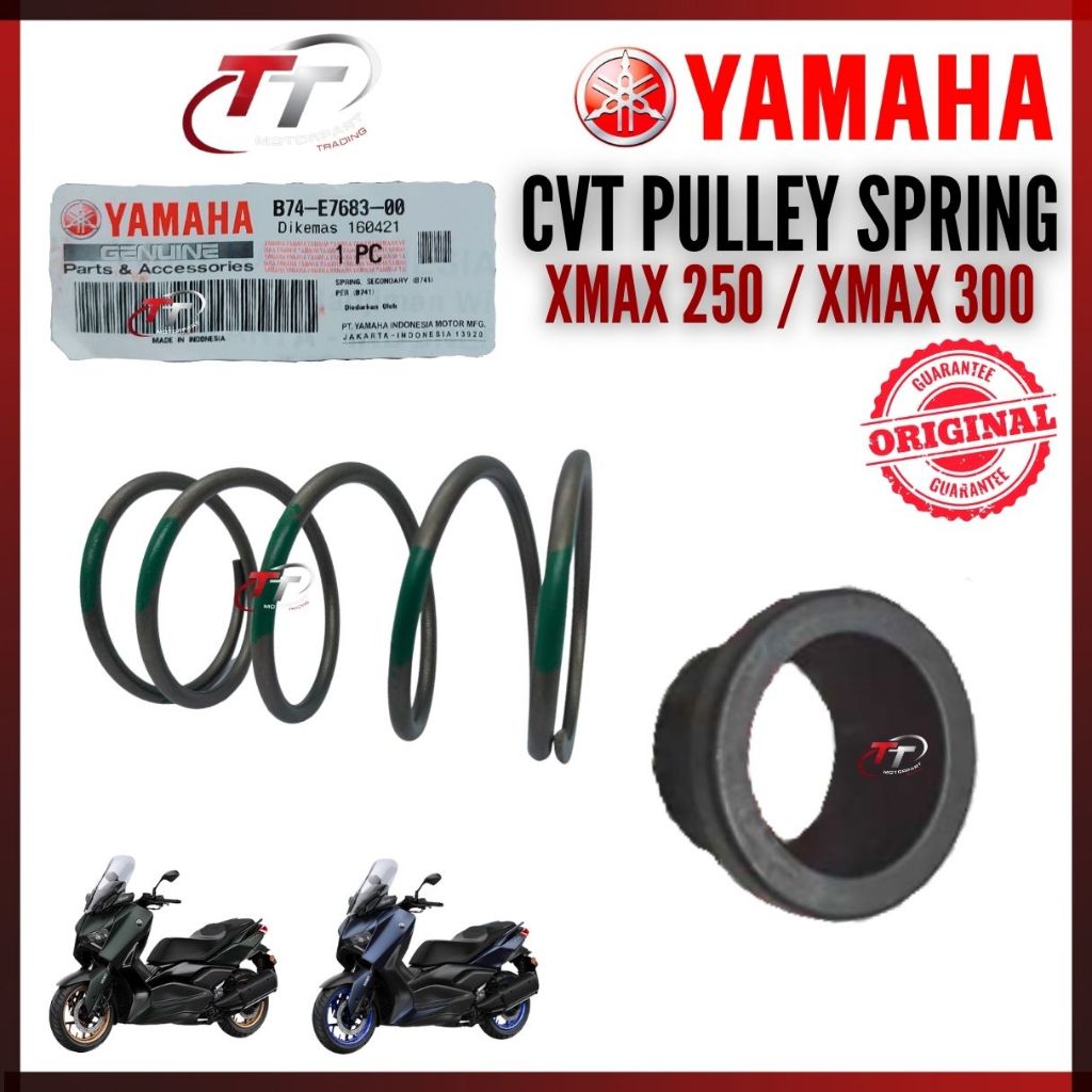 XMAX 300 250 Spring Pulley CVT Secondary Sheave Pully Auto Shoe Torque ...