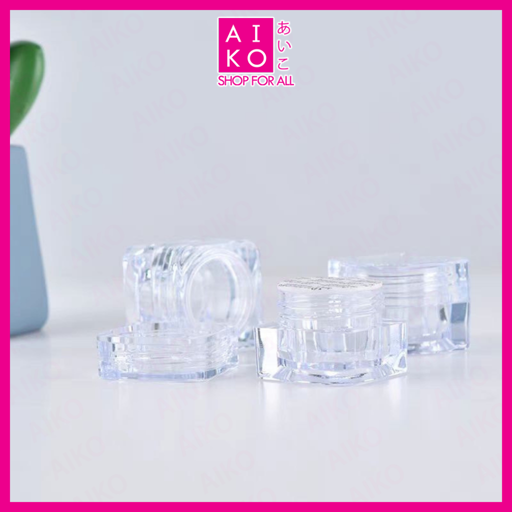 (AIKO) COSMETIC CONTAINER 10G BEKAS KOSONG KOSMETIK 10G. | Shopee Malaysia