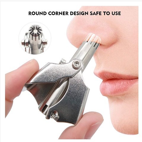 Nose Hair Trimmer Tools Remover Nose Hair Cleaning Tool Pemotong Bulu ...