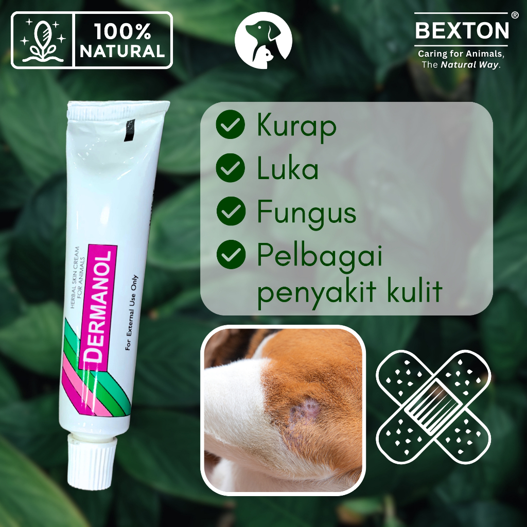 DERMANOL CREAM 25g (Dogs,Cats & Small Animals) | Shopee Malaysia