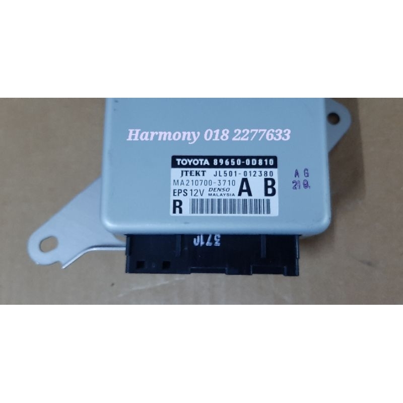 ORIGINAL TOYOTA VIOS/YARIS NSP151 2021 POWER STEERING COMPUTER ECU ...