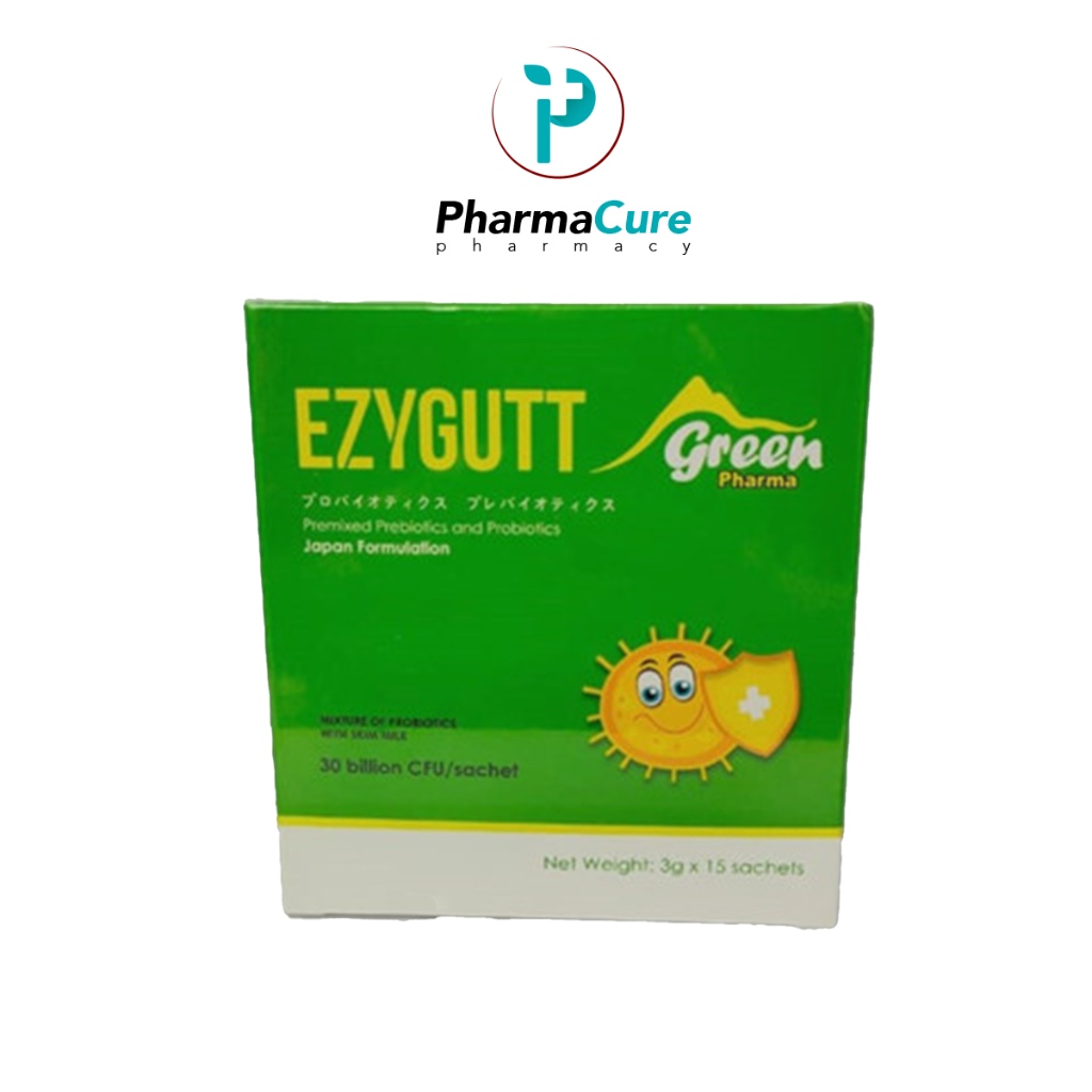 EZYGUTT PREMIXED PREBIOTICS AND PROBIOTICS 15'S | Shopee Malaysia