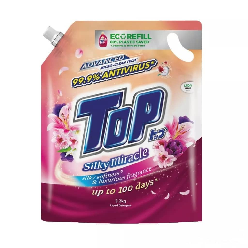 Top Detergent Liquid Refill 3.2kg | Shopee Malaysia