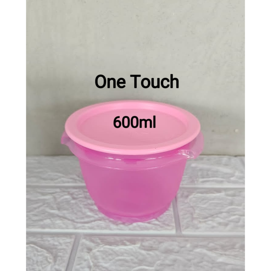 Tupperware One Touch Topper / Canister - 600ml/950ml/1.2L/1.25L/1.9L/2L/2.8L/3L/4L/4.3L | Shopee ...