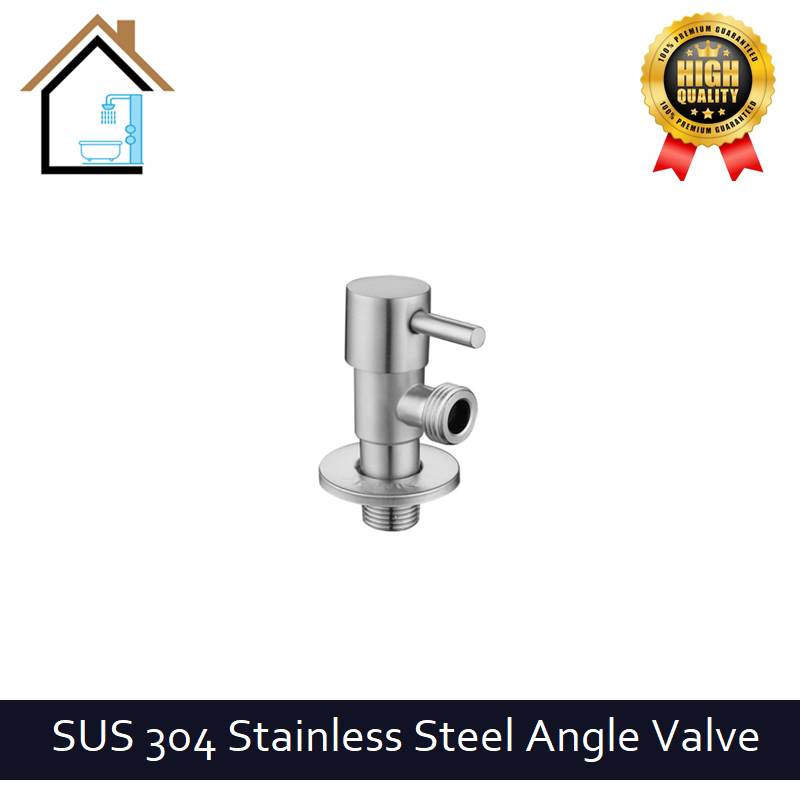 SUS 304 Stainless Steel Angle Valve | Shopee Malaysia