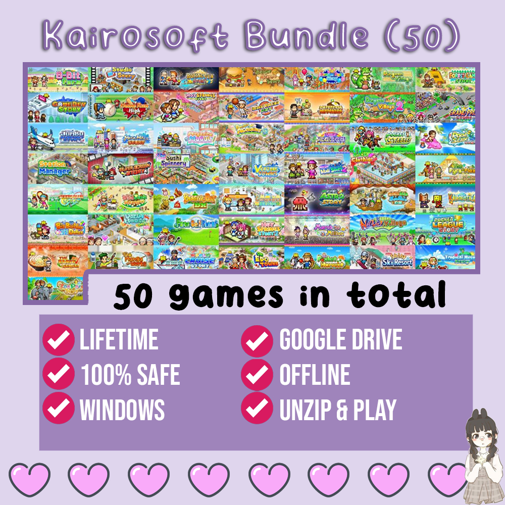 [PC] Kairosoft Bundle 50 Games [Digital Download] [Original PC Game ...