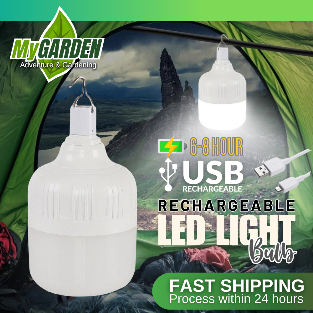 USB Rechargeable Bulb Portable Multifunction LED Camping Outdoor Night ...
