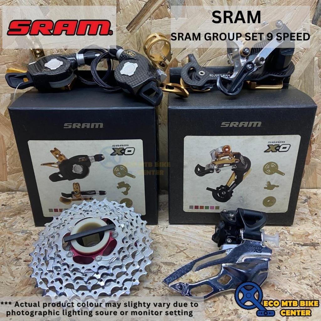SRAM GROUPSET 3X9 SPEED XO/PG-990 (W/O CRANKSET&CHAIN) | Shopee Malaysia