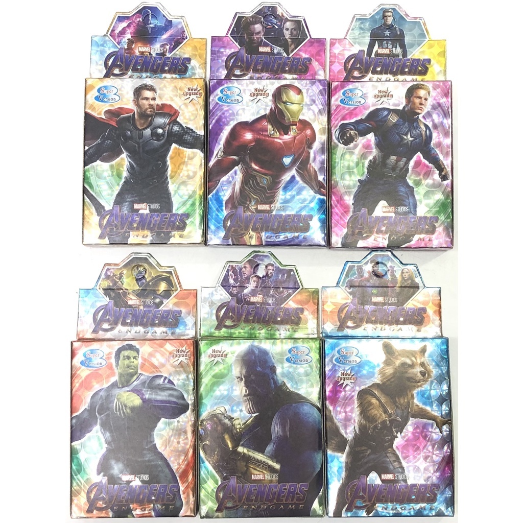 Ready stock In Malaysia Avengers End game kad cards (24cards) trading ...