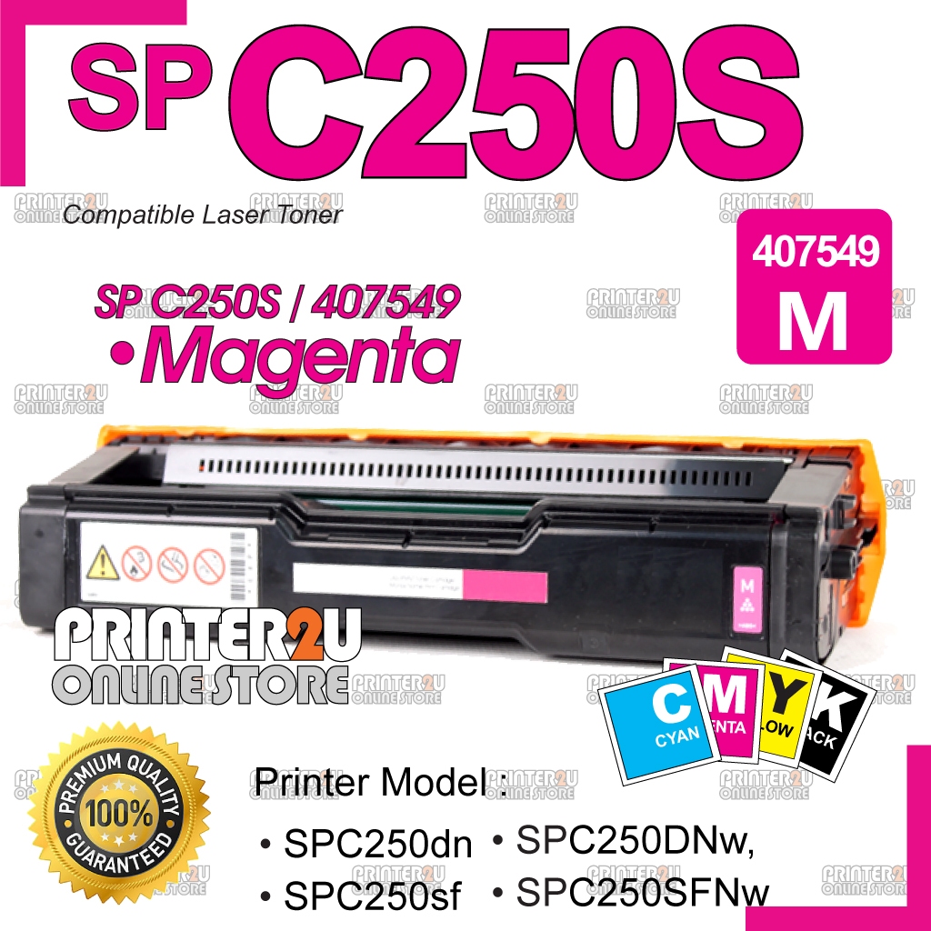 SPC250S Compatible Ricoh Aficio SP C250S C250SF C250DN SP C261dnw SP C261sfnw SPC250DN SPC250SF ...