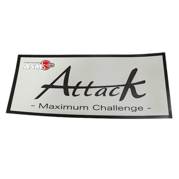 ASM Autobach Attack Maximum Challenge Sticker (Original 🇯🇵) | Shopee ...