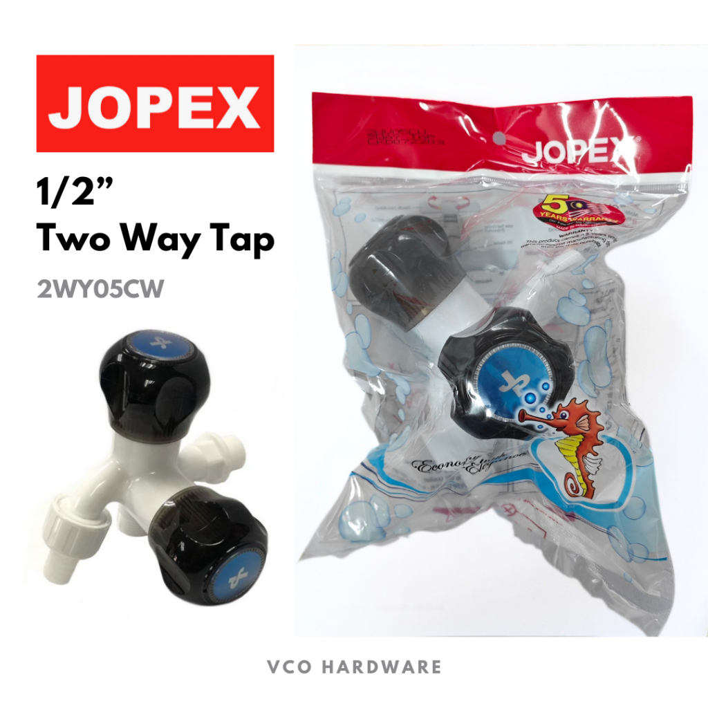 Jopex 1/2" Two Way Tap/Water Faucet / Tap Air/ Pili Air/ Wall Mounted ...