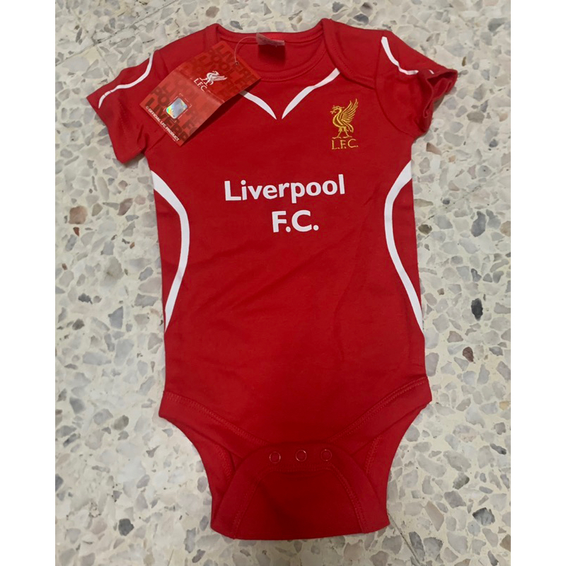 [Authentic] Liverpool FC Official Baby Romper (RED) | Shopee Malaysia