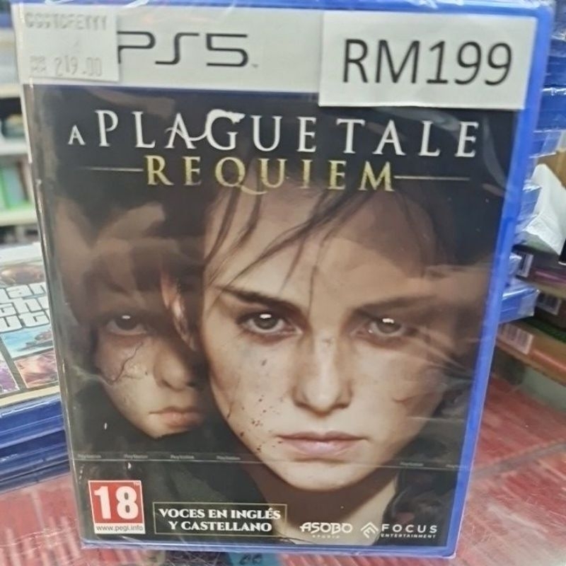 ps5 a plague tale requiem English r2 new and sealed rm189 | Shopee Malaysia