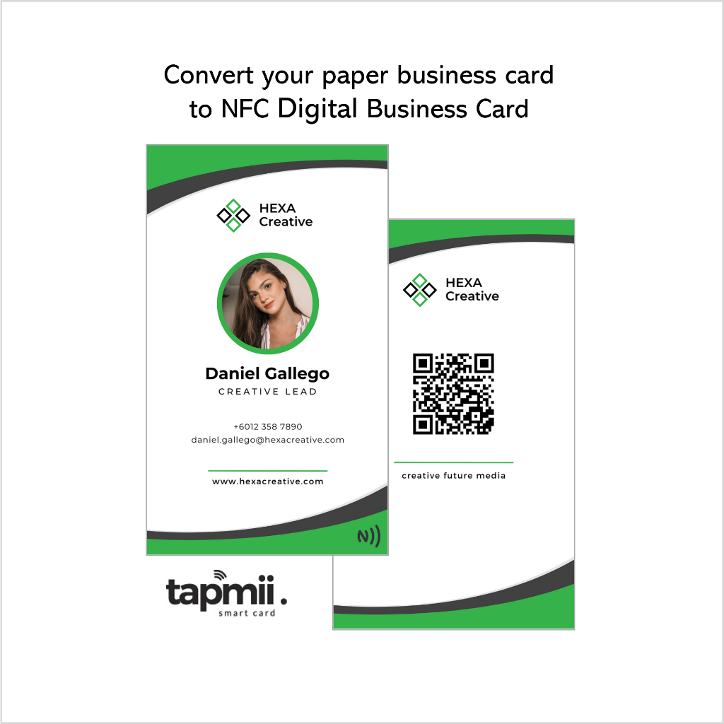 Tapmii Custom NFC Digital Business Card | Shopee Malaysia