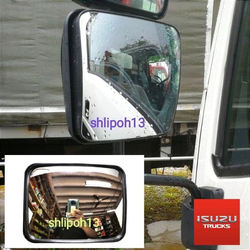 1Pc SL739 ISUZU NPR PRO Universal Side Mirror (SMALL) | Shopee Malaysia