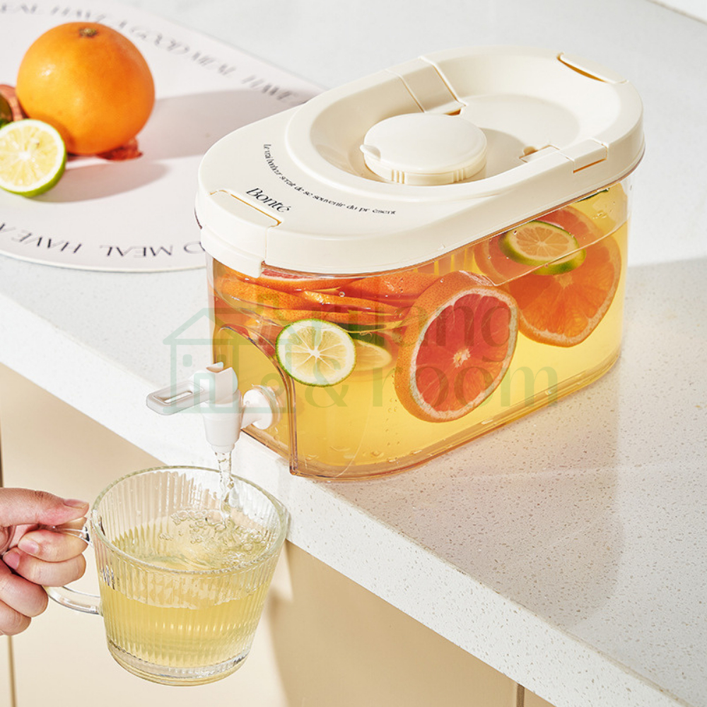 Water Dispenser Juice Tea Beverage Container Dispenser with Filter ...