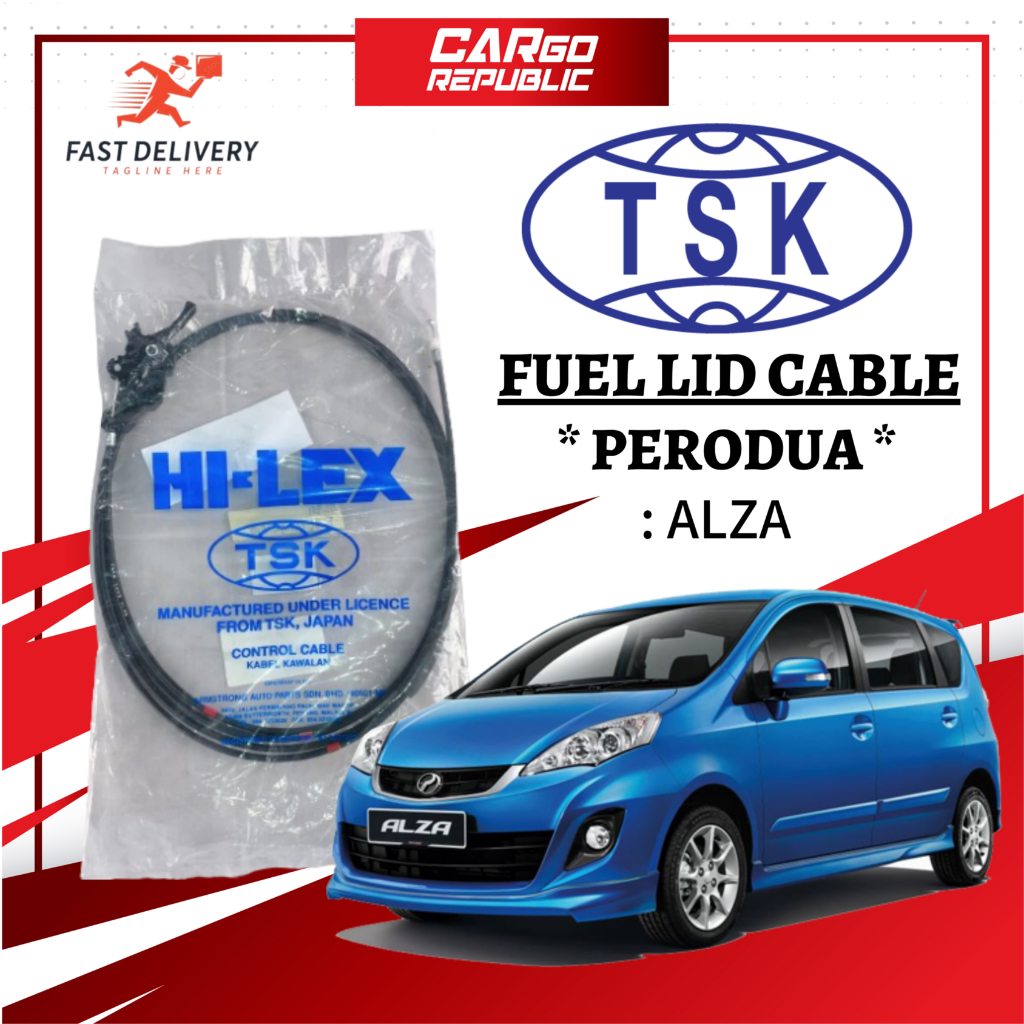 Perodua Alza Fuel Lid Cable 100% Brand New HI-LEX TSK | Shopee Malaysia